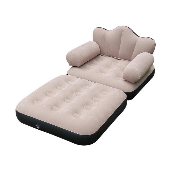 説明:[高品質素材]: 高級な厚手のフロック加工PVCで作られたこのインフレータブルソファは.柔らかく快適な表面と優れた防水性能を備えており.屋内でも屋外でもリラックスしたり眠ったりするのに最適です. [真の多用途性]: 日中は快適なソファ...