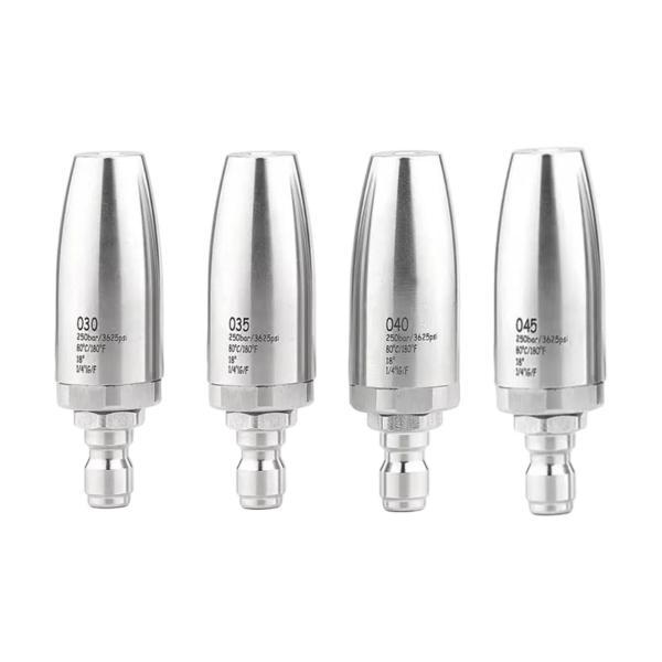 説明: [素材]高圧洗浄機の回転ノズルはステンレススチール.セラミックコアで作られており.頑丈で高い水圧に耐えます. [360°回転]高圧洗浄機チップは360度回転するデザインで.均一で強力な水噴射を実現し.最大限の洗浄範囲を実現します. ...