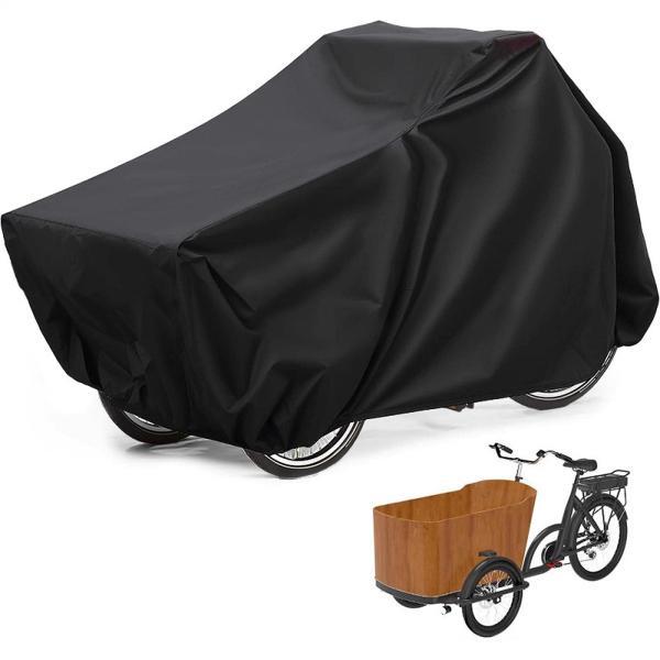 説明: [耐久性]丈夫なオックスフォード生地で作られたこの三輪車カバーは.カーゴバイクや三輪車を長期間保護し.あらゆる気象条件で信頼性の高い使用を保証します. [安全性]底部に調節可能な防風ドローストリングとバックルが装備されており.バイク...