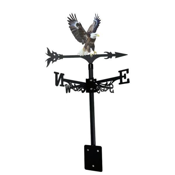 説明: [プレミアム素材]: 金属製の風見鶏はプレミアムな鉄素材で作られており.耐摩耗性があり.頑丈で.長期間の使用を保証し.さまざまな気象条件に耐えることができます. [風向計]:風見鶏は風に応じて回転し.風向を知るのに役立ち.シンプルで...