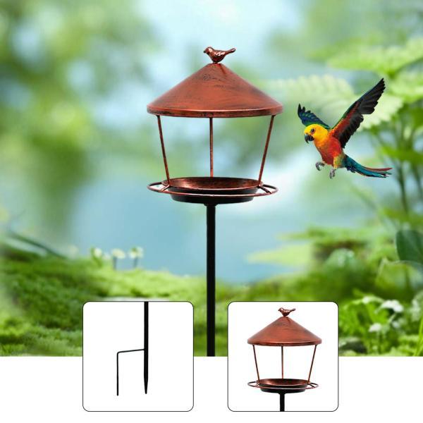 説明: [二重機能]バードバスは水源と餌箱の両方の機能を備え.鳥やハチドリが飲水や水浴びを楽しめます.直径20cmのボウルには.複数の鳥に十分な水や餌が入ります. [メンテナンス簡単]スタンド式バードバスは設置が簡単で.お手入れも簡単なので...