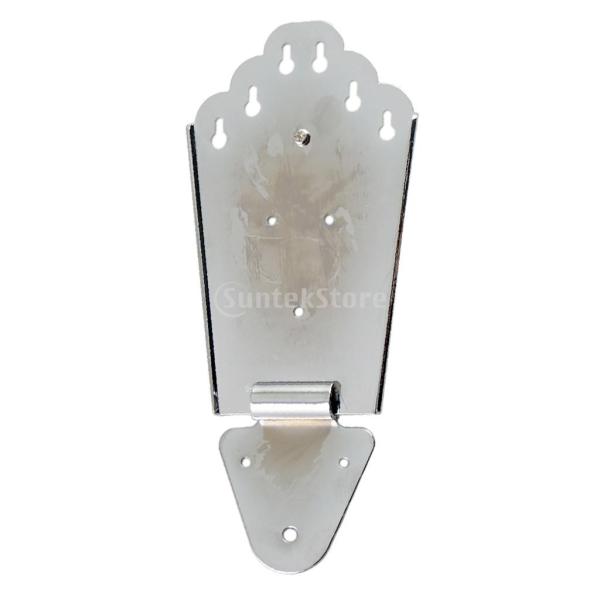 説明: 100％ブランドの新しいと高品質。  Archtop Jazzギター、エレクトリックギター用に設計された新しいTrapeze Tailpiece Bridge 壊れた、汚れた、または古いテールピースをアップグレードするための優れた交...