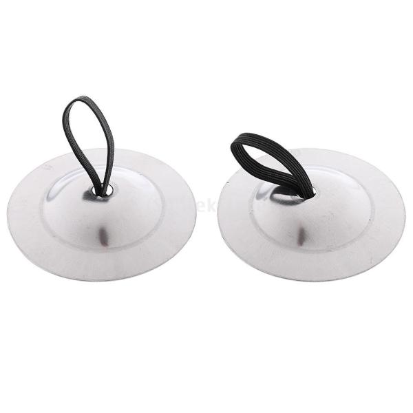 説明: 1ペアベリーダンスフィンガーシンバルパーカッション楽器子供用子供幼児教育おもちゃギフト衣装に素敵な感触を加えて、音楽に合わせて素敵なチンの音を加えてくださいベリーダンスや楽しみのためだけに使用されます弾力のある指のループで、着心地が...