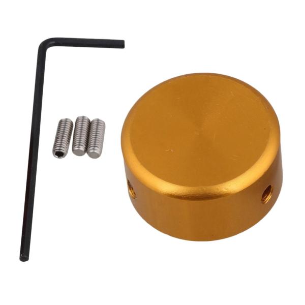 説明:ギターエフェクトパーツキャップは、アルミニウム合金で作られており、傷に強い非常に強い3本の六角形のネジで固定ピンを保護し、足も非常に良い感じになりますそれは、足の力面積を増加させ、エラー率を減少させることができる Matel：アルミニ...