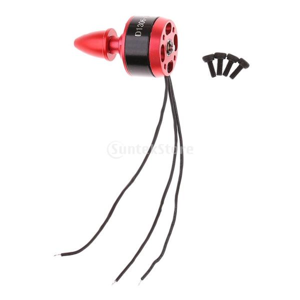 説明: D1306 4000KVブラシレスモーター130 150ミニドローンマイクロFPV RCレーシングクアドコプター航空機カーボートモーター材質：金属赤色サイズチャート:直径： 1.6cm / 0.62インチパッケージに含まれるもの: ...