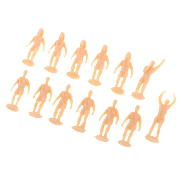 説明: 1/87ミニチュアサッカーサッカー選手アクションフィギュアレイアウトHO OO景色材質:プラスチック砂のテーブルの風景の建物のおもちゃのために良い手描きの手工芸品手工芸品のレイアウトの風景家のテーブルの飾りにすることができますサイズ...