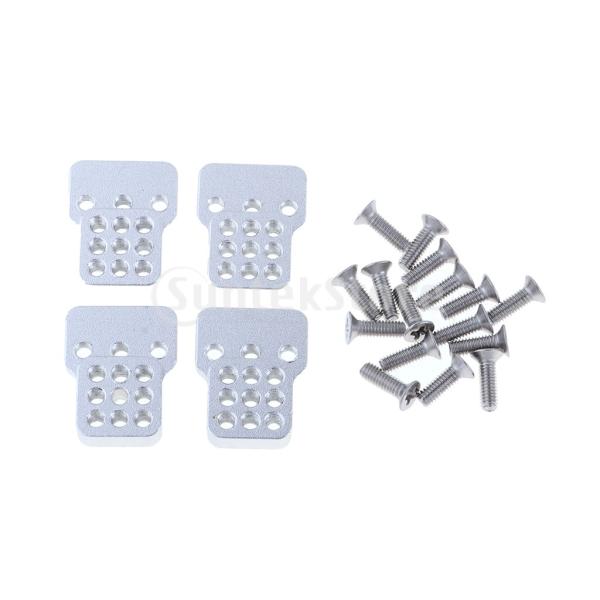 説明:メタルショックマウントマルチアングルリフトキットショックシート調整キットシミュレーションRCカーパーツアクセサリーキットには.フロントアクスルとリアアクスルの両方に4つのリフトキットショックマウントが含まれています1/16 WPL C...