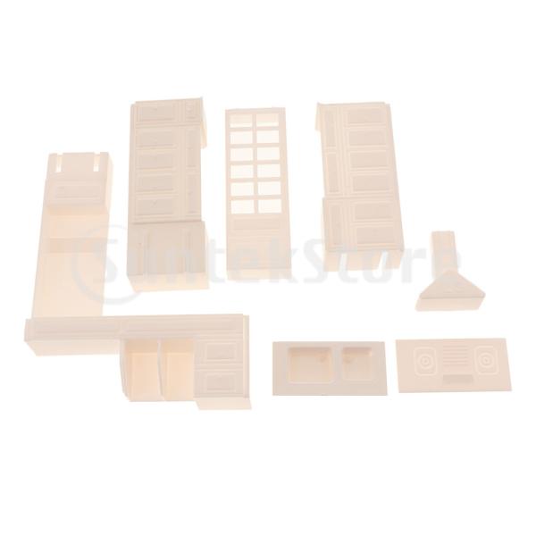 説明: 100％の真新しくて高品質。鉄道と建物のレイアウトに最適！ これらはあなたのモデルディスプレイの見栄えを良くするために非常に詳細で、デザインされ、そして作られています。 砂のテーブルモデルの作成やプロジェクトに追加してリアルなタッチ...