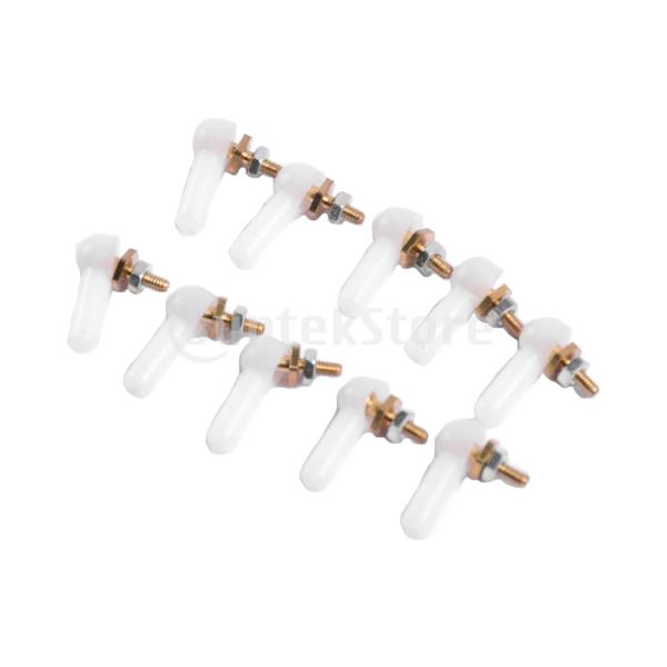 説明:製品名：M2ボールジョイントタイロッド RCカー、RCボートに最適高精度と優れた耐摩耗性材質：プラスチックインストールが簡単サイズチャート:ネジ径：約2mm / 0.08インチ長さ：約16mm / 0.63インチパッケージに含まれるも...