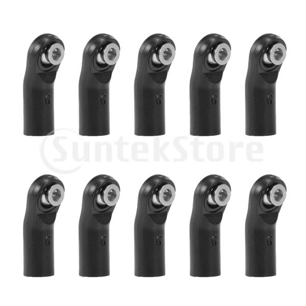 説明: 10個の25mmロッドは1:10軸SCX10 D90 RCクローラー自動車部品のためにM4正の曲がった幅ボールを終えます. ロッドエンドは1:10スケールのRCカーとRCボート用に設計されており.特にアキシャルSCX10とD90に適...