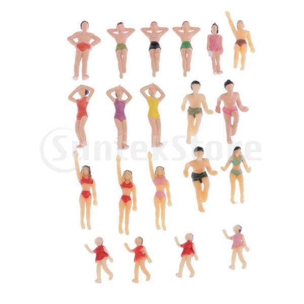説明:真新しい100％と高品質 Beach Crowd O Scale 1:50塗装済み完成品ミニフィギュアモデルDIY風光明媚なアクセサリー。 これらのモデルでホームテーブルデコレーションを作ります。 材質：プラスチックカラー：肌サイズチ...