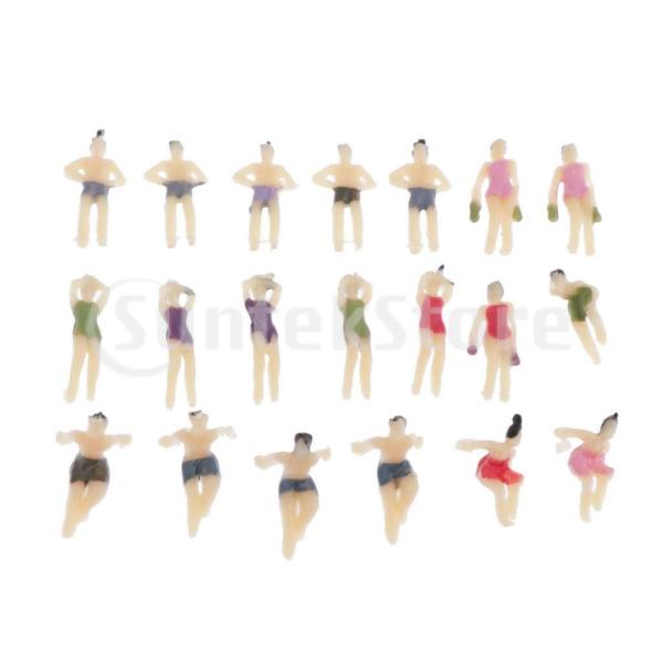 説明:真新しい100％と高品質ビーチ群集HOスケール塗装ミニフィギュアモデルDIY風光明媚なアクセサリー。 これらのモデルでホームテーブルデコレーションを作ります。 材質：プラスチックカラー：肌サイズチャート: 1/150：H：1.1cm ...