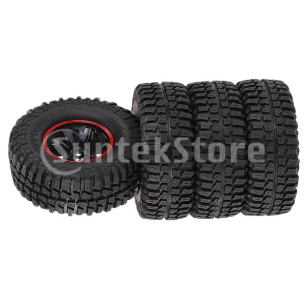 説明:インストールが簡単素晴らしい出来映えと完璧なスタイルロックトラック用に設計されたハイグリップタイヤ高品質のゴムで作られており、耐久性に優れています RD90 SCX10 CC01、ロックトラックなどの1/10 RCロックトラックに適し...