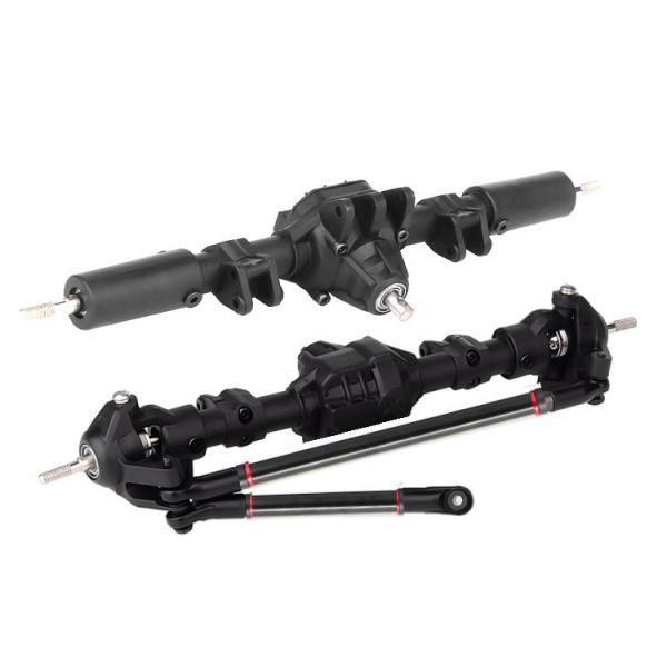 説明:製品名:前車軸+後車軸アプリケーション:1/10 SCX10 II 900 90047 Rc Ro Crawler Car金属製の内部ギアとドライブシャフト.耐久性を高めるヘビーデューティーステアリングリンケージセット.軽量アップグレ...