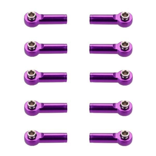 説明:10個のM4メタルボールヘッドプルロッドエンドボールジョイントリンケージ.1/8 Traxxas HPI HSP E-MAXXサベージフラックスRCモンスタートラックカー＆RC4WDD90アキシャルSCX101 / 10RCロッククロ...