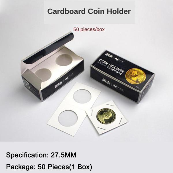 説明:高品質の450g厚紙で作られた.厚くて硬い. ほぼすべての種類のコインに合うように選択するための12のサイズのボール紙のコインホルダー. コインをプラスチックのページに入れ.折りたたみ.ステープルまたはテープで封をして.コインを集める...