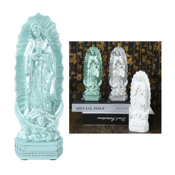 説明:厳選された素材:高品質の樹脂素材で作られており.耐久性があり長持ちします.細かいディテール:彫刻は細心の注意を払っており.質感は自然で.表情は美しく鮮やかで.線は滑らかで豊かな色合いです.主な特徴:カトリックのグアダルーペのマリアは太...