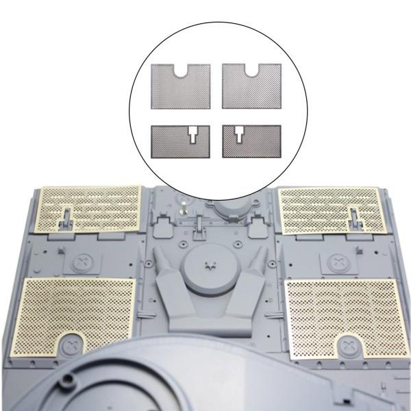 説明:1:16スケールのアクセサリー.モデルキットの交換部品.形状と穴のデザインはモデルにぴったりとフィットし.取り付けが簡単です.RCタンクの改造部品をアップグレードします.1/16 Henglong German Tiger3818-1...