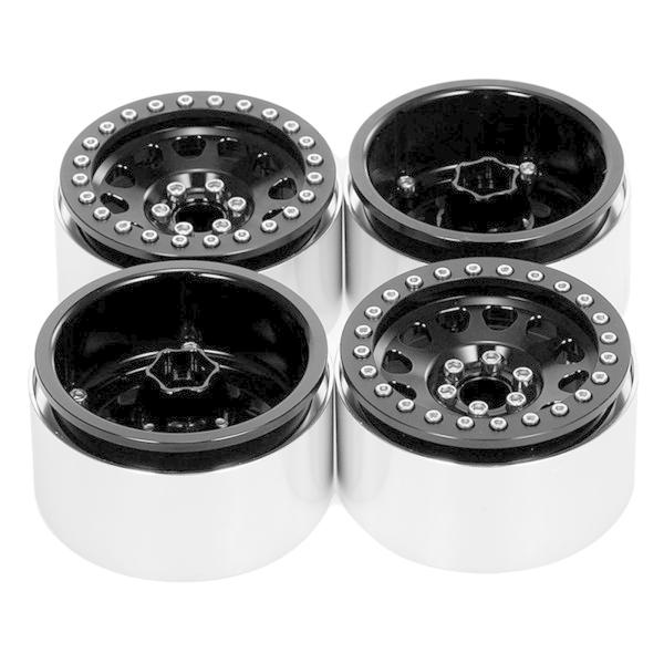 説明:ラジコンカーのビードロックホイールリム.モデルカー用のハイアップグレードパーツ.より耐久性があり頑丈で実用的な高品質の金属素材で作られています.最大のパフォーマンスのための強力な金属.あなたのrcカーの全体的なパフォーマンスと耐久性を...