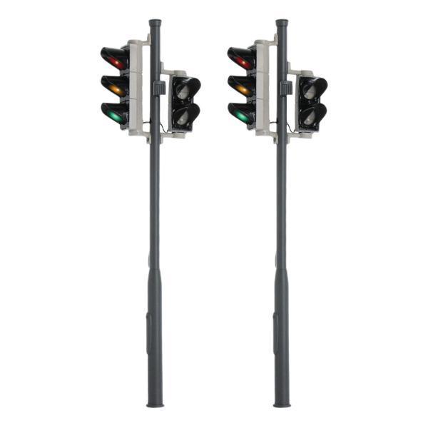 説明:鉄道や建物のレイアウトに最適です. 5灯垂直ブロック信号ヘッド.赤緑LEDまたは赤黄緑LED付き.これらのLEDは.3Vの電源電圧での使用にのみ適しています. LEDの損傷を防ぐため.12Vまたは16Vで直接使用しないでください. 1...