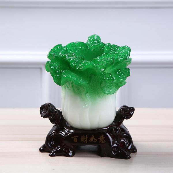 説明:高品質の素材:高品質の樹脂素材でできており.耐久性があります.キャベツの飾り:ユニークな形とカラフルで.家の装飾や個人的なコレクションに最適です.サイズ:11x10x13.5cm / 4.33x3.94x5.31inch最高の願い:中...