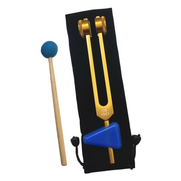 説明:パッケージ内容: OM 136.1 Hz  x 1.木製マレット x 1.三角シリコン x 1.巾着収納バッグ x 1.ハイグレード素材: 耐衝撃性とアルミニウム音叉.ソフトシリコンマレット.すべて落ち着いてよくできており.長持ちしま...