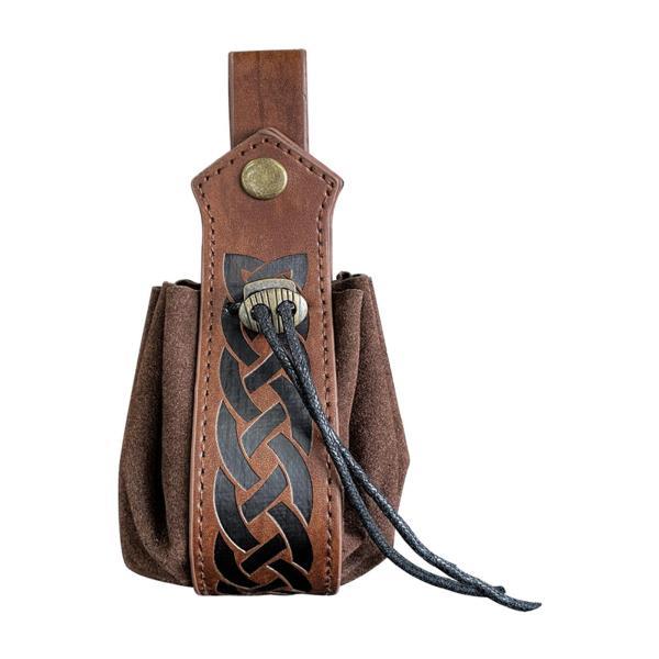 説明:ウエストベルトポーチ:ウエストポーチバッグ.ウエストベルトに簡単に固定でき.持ち運びに便利な携帯用ウエストポーチウォレット.丈夫な素材: 旅行用ウエストバッグ.防水PUレザー生地.耐摩耗性と耐久性.レトロスタイル:中世ルネッサンススタ...