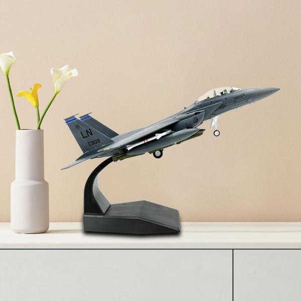 説明:[飛行機モデル]: 1/100 F15E ダイキャスト航空機合金飛行機戦闘機モデルホームデコレーショングッズ.[ダイキャスト戦闘機モデル]: ダイキャスト合金飛行機モデルは高品質の合金素材で作られており.防錆性があり.長期間の使用に耐...