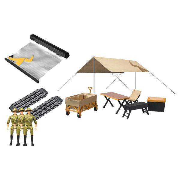 説明:[1:12アウトドアキャンプセット]: このキャンププレイセットには.テント.サイドオーニング.アクションフィギュア.テーブル.椅子..カート.リカバリーボードなどのさまざまな要素が含まれています.[耐久性のある素材]: ABS pp...