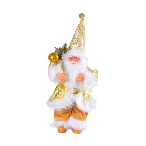 説明:[素材]: クリスマスサンタ人形は高品質の布とPVCで作られており.暖炉.階段.外壁.またはテーブルの上に適しています.[デザイン]: 立っているサンタ フィギュアの装飾.大きな白いひげを持つこのサンタ クロースは.ブーツの帽子と伝統...
