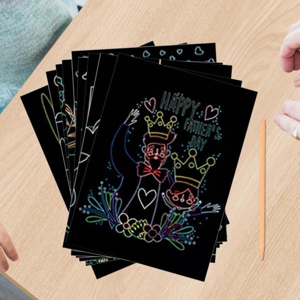 説明:[お祝いの飾り]: 当社のスクレイピングペーパーは.お子様がホリデーシーズン中に創造性と愛を表現するのに最適です.[子供用画用紙キット]: このスクラッチペーパーアートクラフトにはスクラッチペンが付属しており.子供たちが自分で作成する...