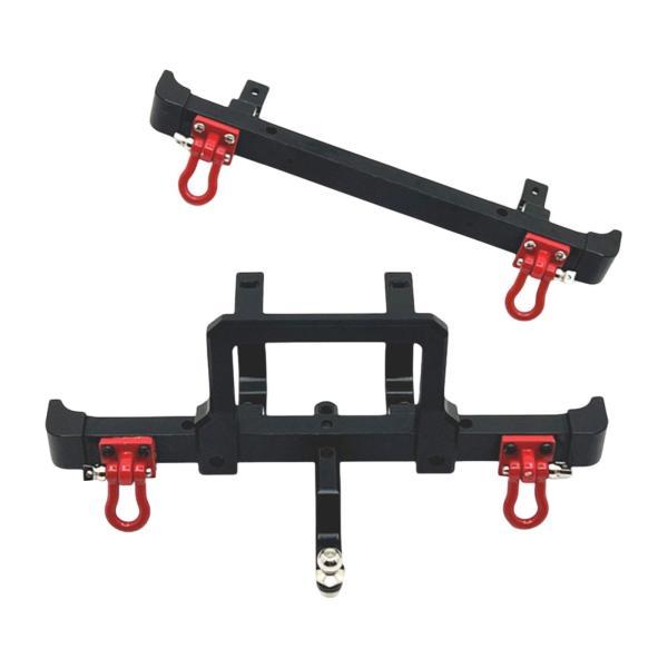 説明:[材質]: 1/12 RCカーフロントリアバンパーはアルミ合金製で.標準部品に比べて強度に優れています. [サイズ]: フロントガードとリアガードの幅は141mmで.車両を十分に保護します. [重量]: フロントバンパーの重量は83g...