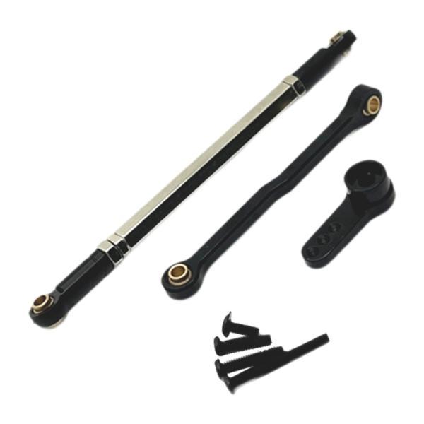 説明:[互換性]: RC ステアリング サーボ リンクは.1/12 MN168.MN82.LC79.MN78.D90.D91..99S モデルを含むさまざまな RC カーに適しています. [材質]: RC ステアリングリンケージセットは金属...