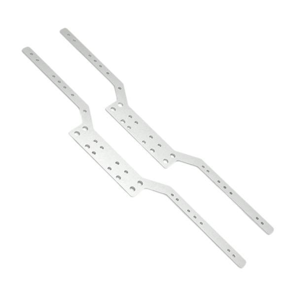 説明:[素材]: シャーシフレームレールはアルミニウム合金素材で作られており.頑丈で長持ちします. [交換]: RCカーパーツ.破損または壊れたパーツの交換に最適です. [実用的]: RCカーの金属アクセサリーは.取り付けと使用が簡単で便利...