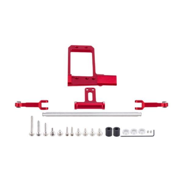 説明:RCカーアクセサリー:1/10スケールの  -10用に特別に設計されたこの油圧ステアリングシリンダーキットは.モデルカーの必須のアップグレードです.合金素材: 高品質の合金で作られたこのサーボマウントと油圧ステアリングキットアクセサリ...