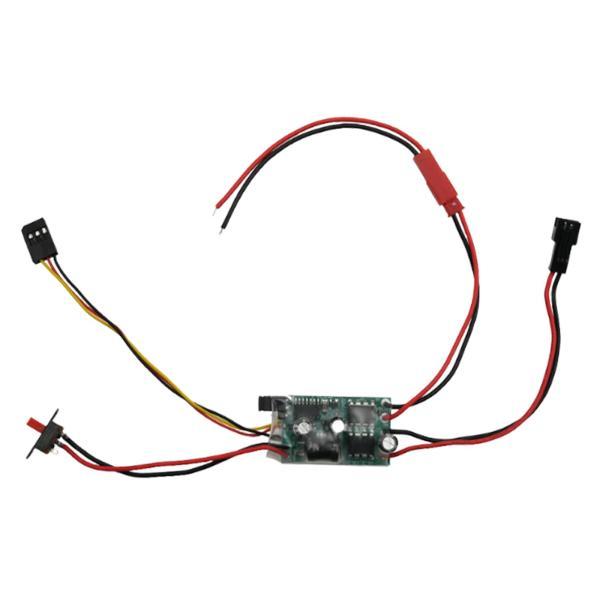 説明:[素材]: 電子部品で作られたこのESCは.RCカーの冒険中に耐久性と信頼性の高いパフォーマンスを保証します. [適合]: RCブラシESCは1/12 1/16 1/18 1/24 RCカー用に特別に設計されています. [強化された制...