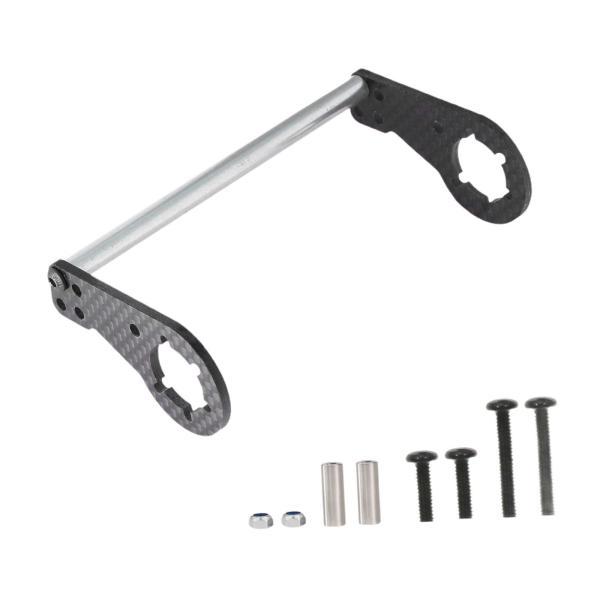 説明:[素材]リアショックタワープレートはカーボンファイバー.アルミニウム合金製で.軽量で頑丈な構造です. [適合]リアショックダンパーマウント 1/10スケール CW-01 シャーシ RCカーアップグレードアクセサリーに適合[交換部品]古...