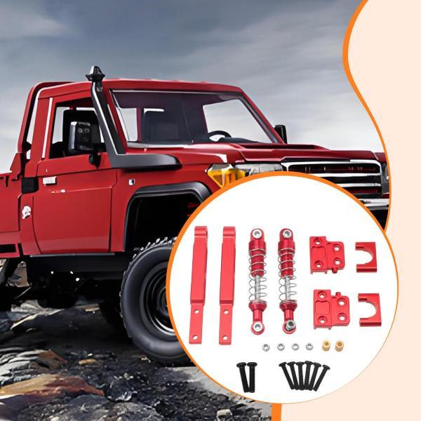 説明:[素材]RCカーショックアブソーバープルロッドキットはアルミ合金素材で作られており.優れた交換品です. [パッケージ]RCカーアップグレードスペアキットにはショックアブソーバー.プルロッドが含まれています[DIYパーツ]RCショックア...