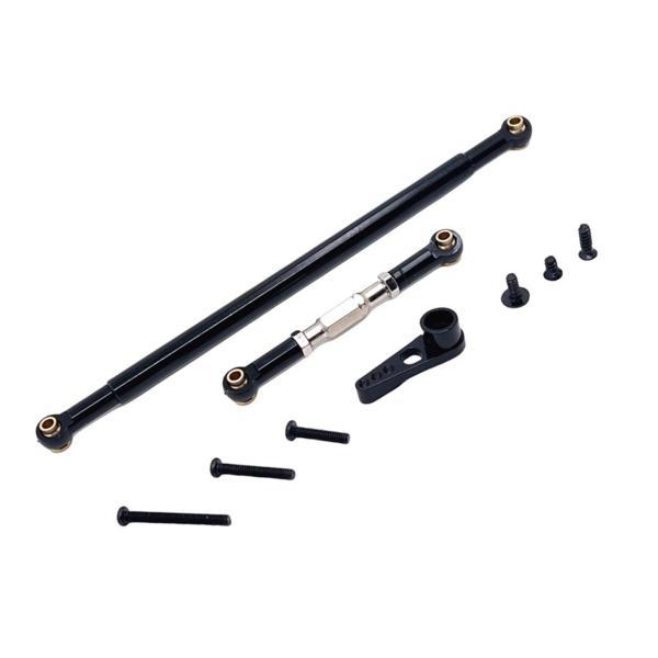 説明:[素材]RCカー調整可能ステアリングリンケージロッドキットは金属素材で作られており.優れた交換品です. [パッケージ]1/12 RCクローラーカーアップグレードパーツには.ステアリングリンクロッドプルロッドとサーボアームが含まれていま...