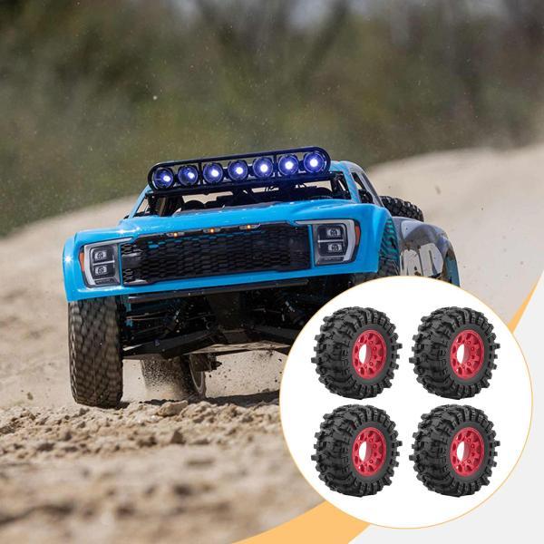 説明:[互換性]RCカータイヤは.12mm.14mm.17mmのアダプターが付属しており.幅広い1/10スケールのショートコースRCカーと互換性があります.セントン.スラッシュに最適です. [特徴]ホイールタイヤは.様々な地形で優れた牽引力...