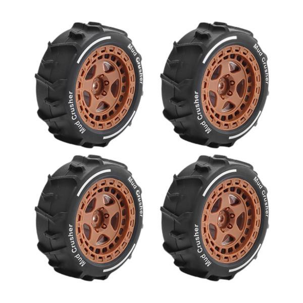 説明:[全地形性能]: この多用途RCオフロードタイヤは.砂.雪.緩い地形など.さまざまな路面で優れたトラクションを発揮します. [寸法]: 直径72mm/2.83インチ.幅26mm/1.02インチの正確な1/14スケールのバギーホイールは...