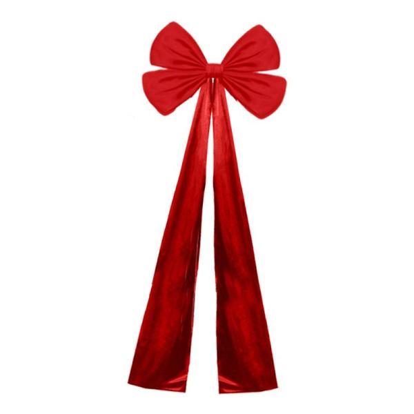 説明:[印象的な特大デザイン]: 102cm x 204cm/40.16インチ x 80.31インチのこの巨大なクリスマスリボン装飾は.ホリデーツリーやお祝いのディスプレイの見事なセンターピースとなり.ドラマチックな視覚的インパクトを生み出...