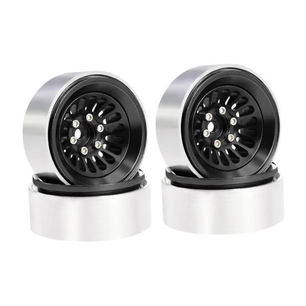 説明: [プレミアム素材]高品質のアルミニウム合金で作られており.耐久性と正確なフィット感が向上しています. [デザイン]1.3インチのホイールは直径が大きく.車両の存在感を高め.ステージにふさわしい外観を実現します. [パフォーマンスアッ...