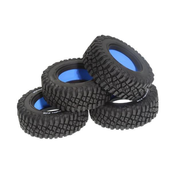 説明: [互換性]D90およびRC4WDモデルを含む1/10および1/12スケールのクローラー用に精密に設計された1.9インチRCタイヤ. [素材]高性能RCクローラータイヤは丈夫なPP製で.地形への適応性が長持ちします. [リアリズム]本...