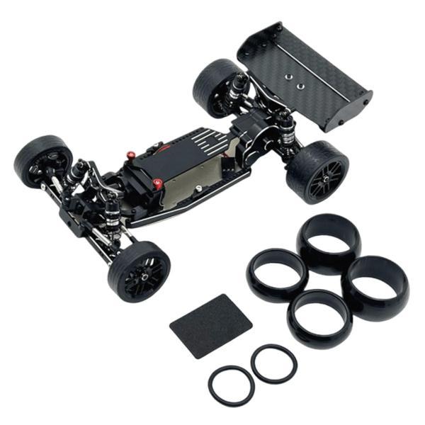 説明: [互換性]シャーシフレームキットは1/24 244016および1/24  Rcカー専用に設計されており.シームレスなアップグレードに最適です. [プレミアム素材]RCカーシャーシはアルミニウム製で.カーボンファイバー製のリアウィング...