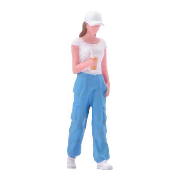 説明: [スケール]リアルなミニチュアフィギュアは.ミルクティーを飲んだ帽子をかぶった女の子を特徴とし.本物そっくりのディテールを再現しています. [デザイン]手描きの小さな人形は.本物そっくりのディテールと色彩で.コレクションやディスプレ...