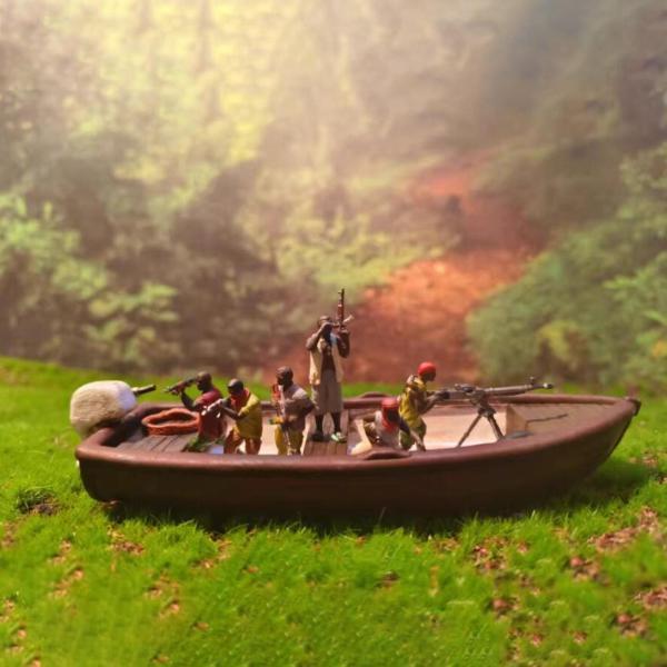 説明: [スケール]: 中東の兵士.海賊.アフリカの傭兵のために設計された1/64ミニチュアフィギュア.ジオラマやサンドテーブルシーンに最適です. [素材]: 1:64スケールのフィギュアは.耐久性と細部にわたる職人技のために樹脂で作られて...