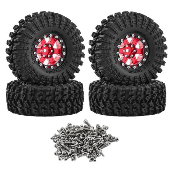 説明: [互換性]RCカータイヤは1/18.SCX24.RCクローラー用に設計されており.優れたフィット感とパフォーマンスの向上を保証します. [素材]シミュレーションホイールタイヤは.起伏の多い地形でも長期的な強度と信頼性を確保するために...