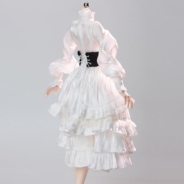 説明: [ゴシックスタイル]: 1/6スケールの女性アクションフィギュア用にデザインされたエレガントなゴシックロングドレス.視覚的なインパクトを与えるのに最適です. [プレミアム素材]: 1/6女性アクションフィギュアロングドレスは.高品質...