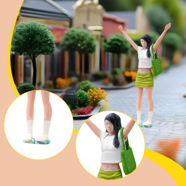 説明: [1/64スケール]リアルなミニチュアフィギュアは.リアルなスタイリッシュな女の子が特徴です. [デザイン] 1/64 リアルなディテールと色彩で彩色された小さな人形が.コレクションやディスプレイの魅力を高めます. [素材]樹脂製の...